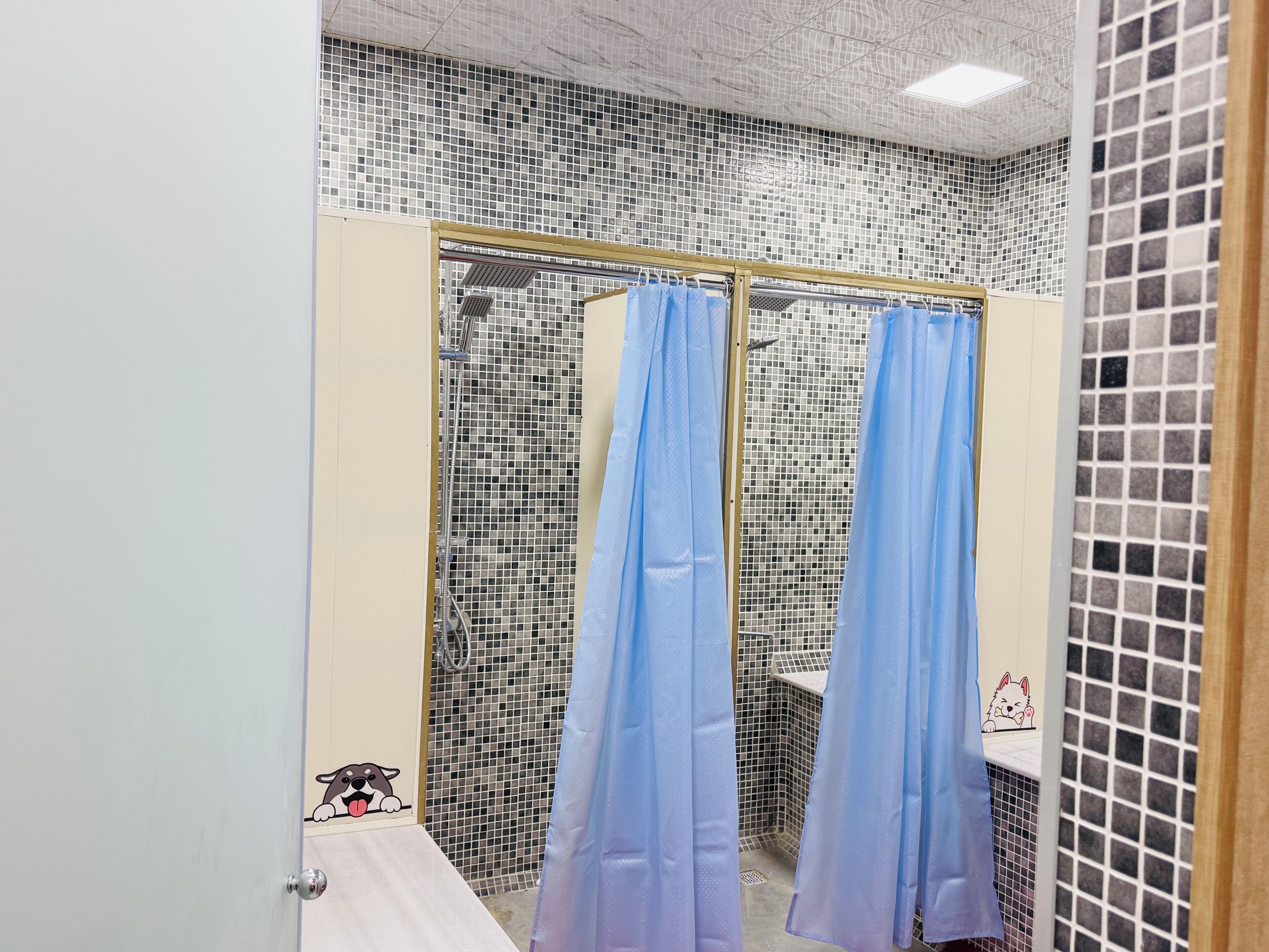 Dormitório compartilhado conforto | Banheiro | Secador de cabelo, chinelos, toalhas de banho, sabonete
