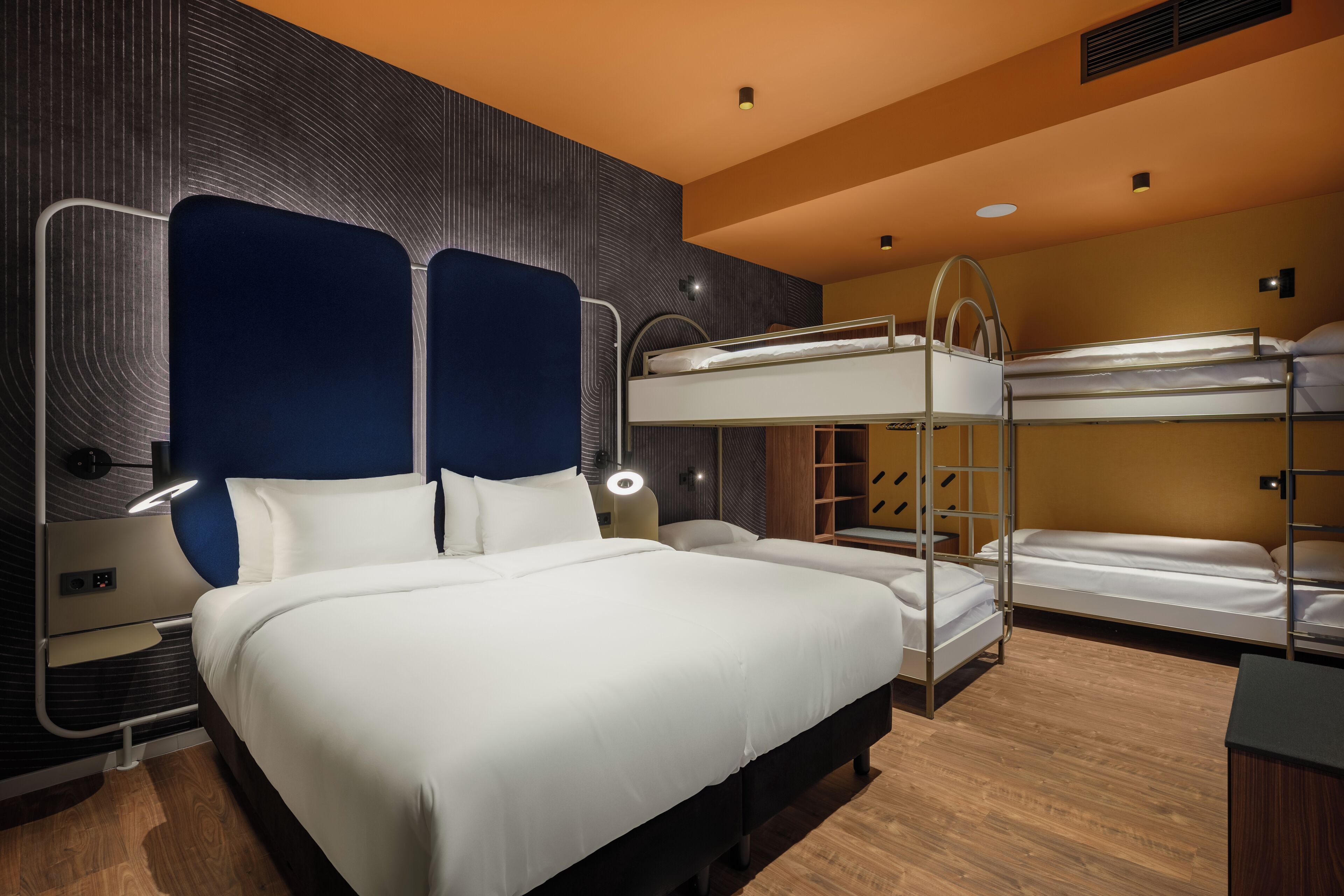 Apartamento, várias camas | Cortinas blackout, Wi-Fi de cortesia, roupa de cama