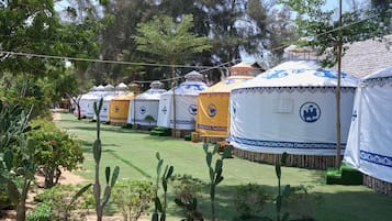 Tenda Clássica, 1 cama queen-size | Wi-fi grátis, roupa de cama fornecida