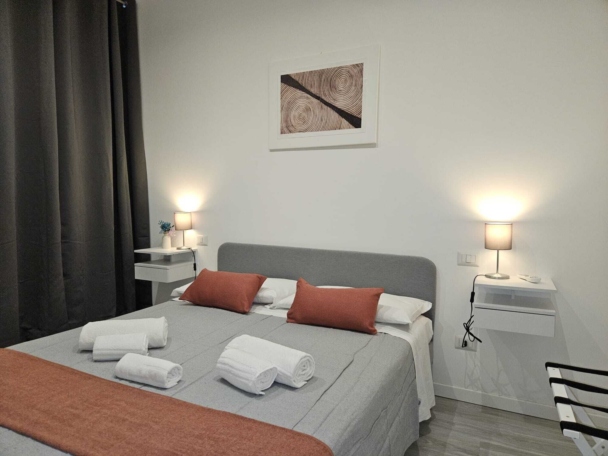Quarto Quádruplo (2 Bedrooms) | 2 quartos, roupa de cama fornecida 