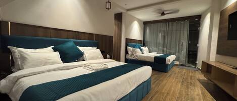 Quarto quádruplo luxo | Wi-Fi de cortesia