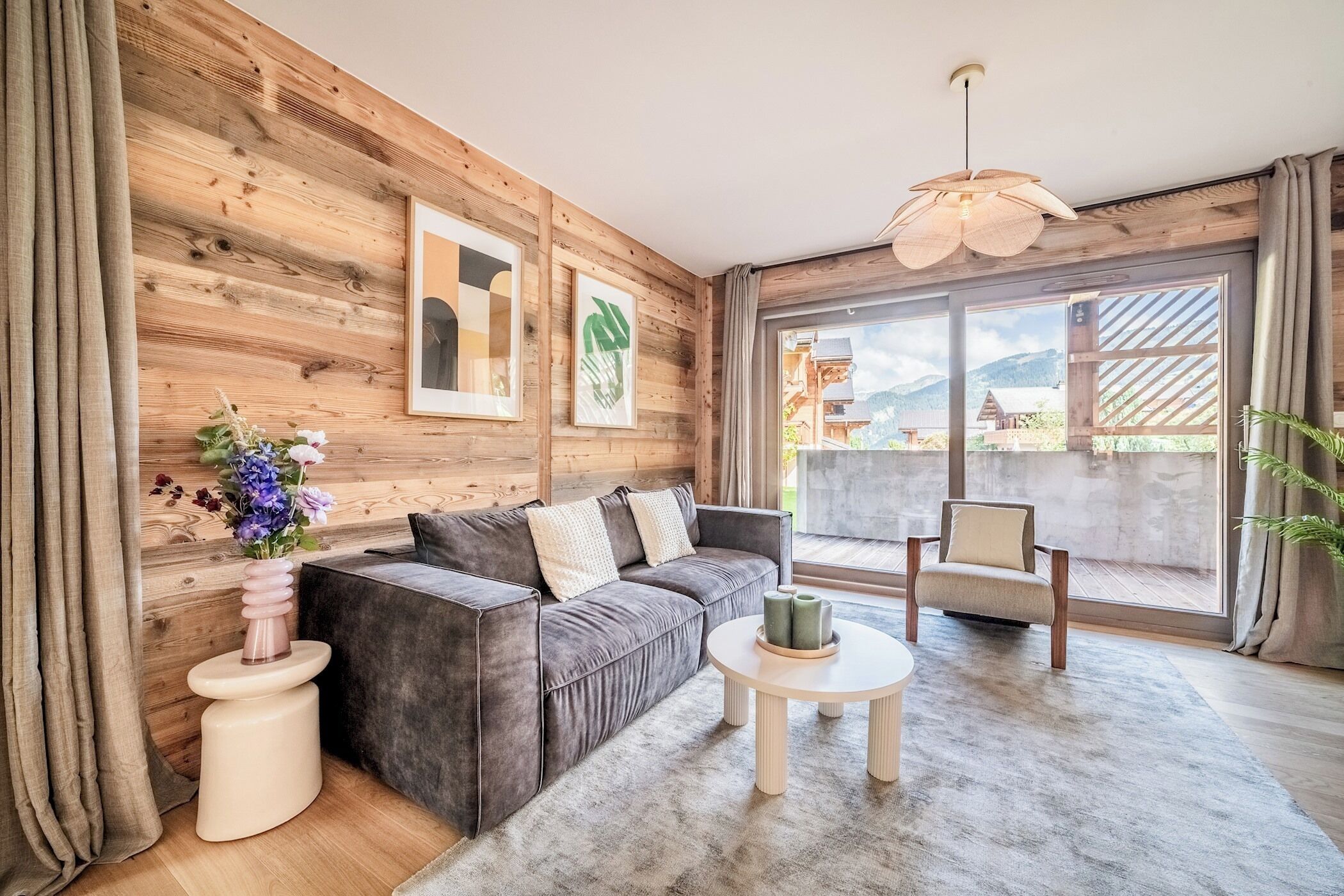 Yuki Alpine Apartment With Spacious Garden Châtel - Les Crosets