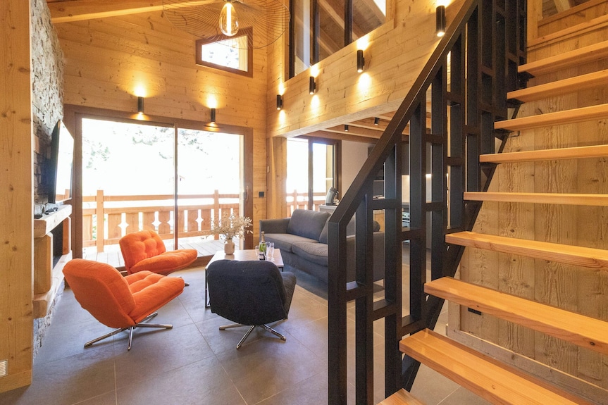 Chalet At The Foot Of The Slopes, Private Parking, Free Shuttle Bus Stop 50m Away. - Les Deux Alpes