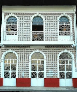 Fachada da propriedade