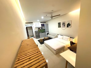 Apartamento Comfort | Roupa hipoalergénica, com decoração personalizada