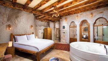 Quarto Duplo | Lençóis de algodão egípcio, roupa de alta qualidade, minibar