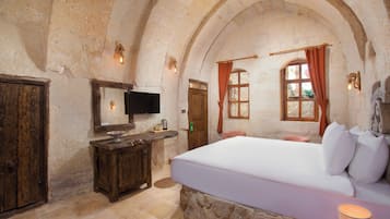 Quarto Duplo | Lençóis de algodão egípcio, roupa de alta qualidade, minibar