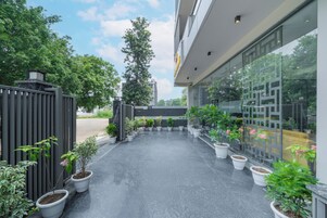 Fachada da propriedade