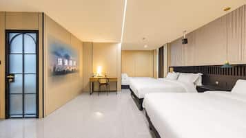 Quarto Triplo Clássico | Lençóis de algodão egípcio, roupa de alta qualidade, edredões de penas