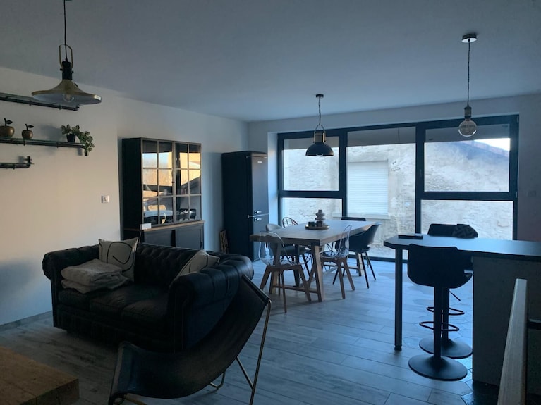 Appartement "Grange&lodge", Sauna Et Spa De Nage - Lac de Bouzey