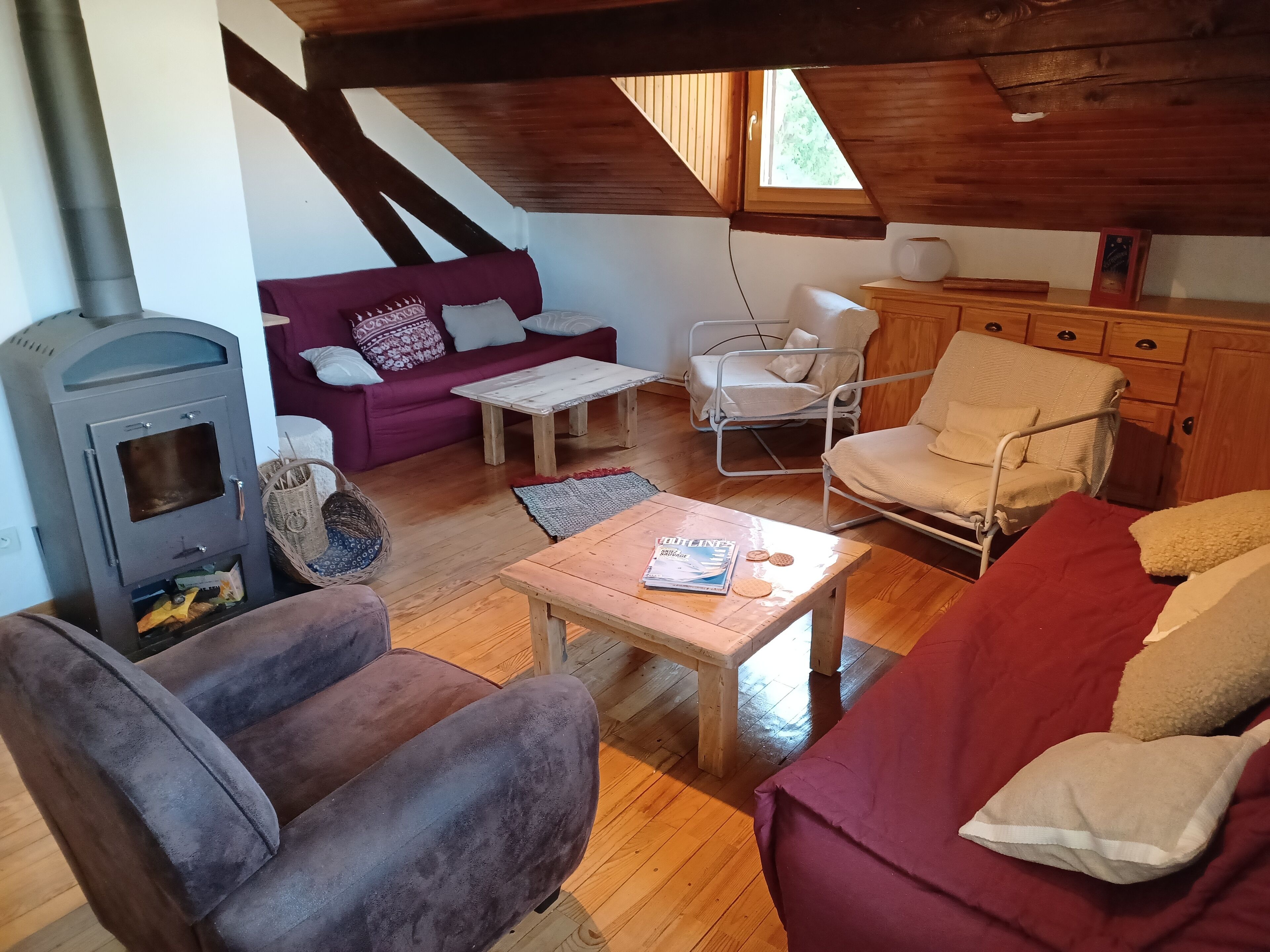 Haut De Chalet Avec Terrasse - Risoul