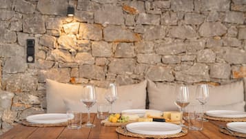 Opções para refeição ao ar livre