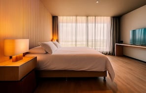 Suite-Estúdio Superior, vista para a praia | Cofre no quarto, Wi-fi grátis
