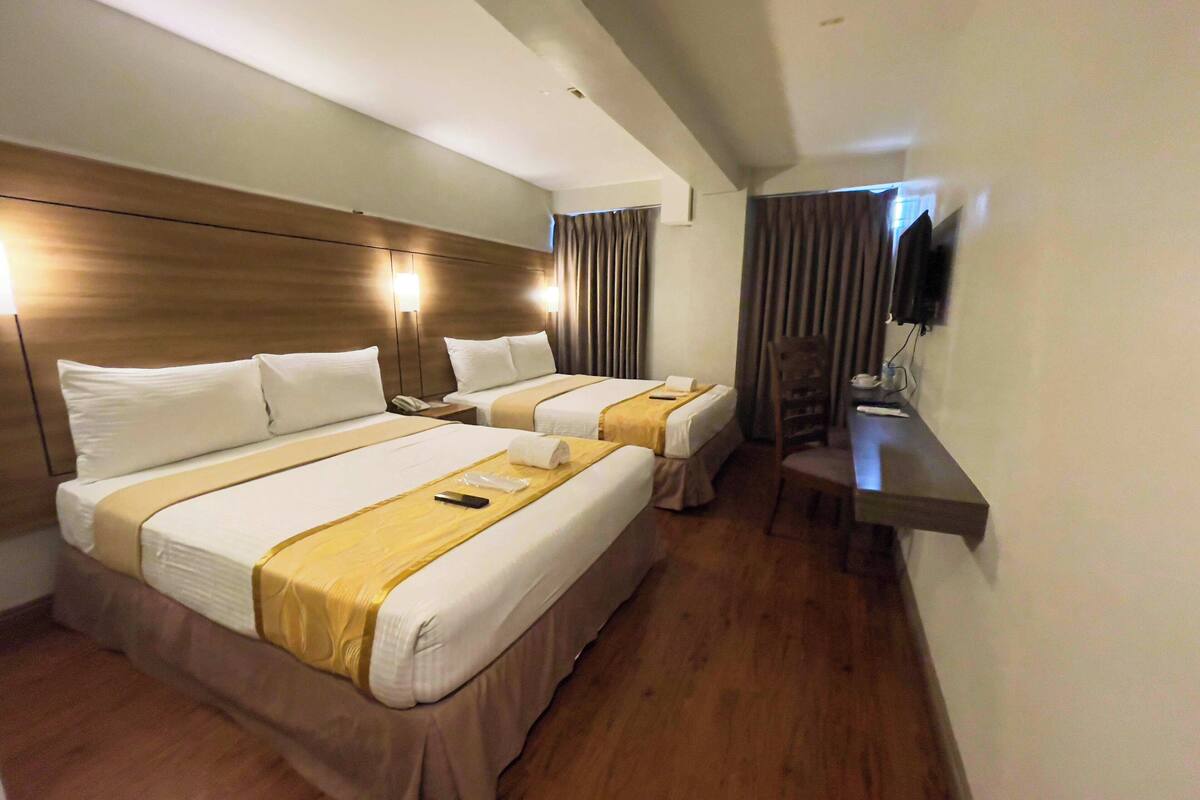 Quarto Deluxe | Secretária, Wi-fi grátis, roupa de cama fornecida