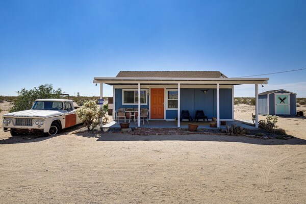 Boho Bungalow W/ Hot Tub: 16 Mi To Joshua Tree Np - Joshua Tree National Park