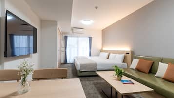 Quarto Twin Deluxe | Secretária, Wi-fi grátis, roupa de cama fornecida