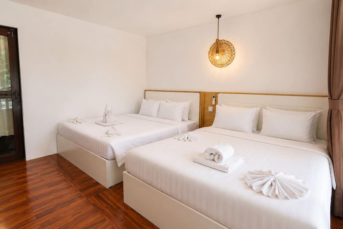 Bangalô básico, vista para o mar | Wi-Fi de cortesia, roupa de cama