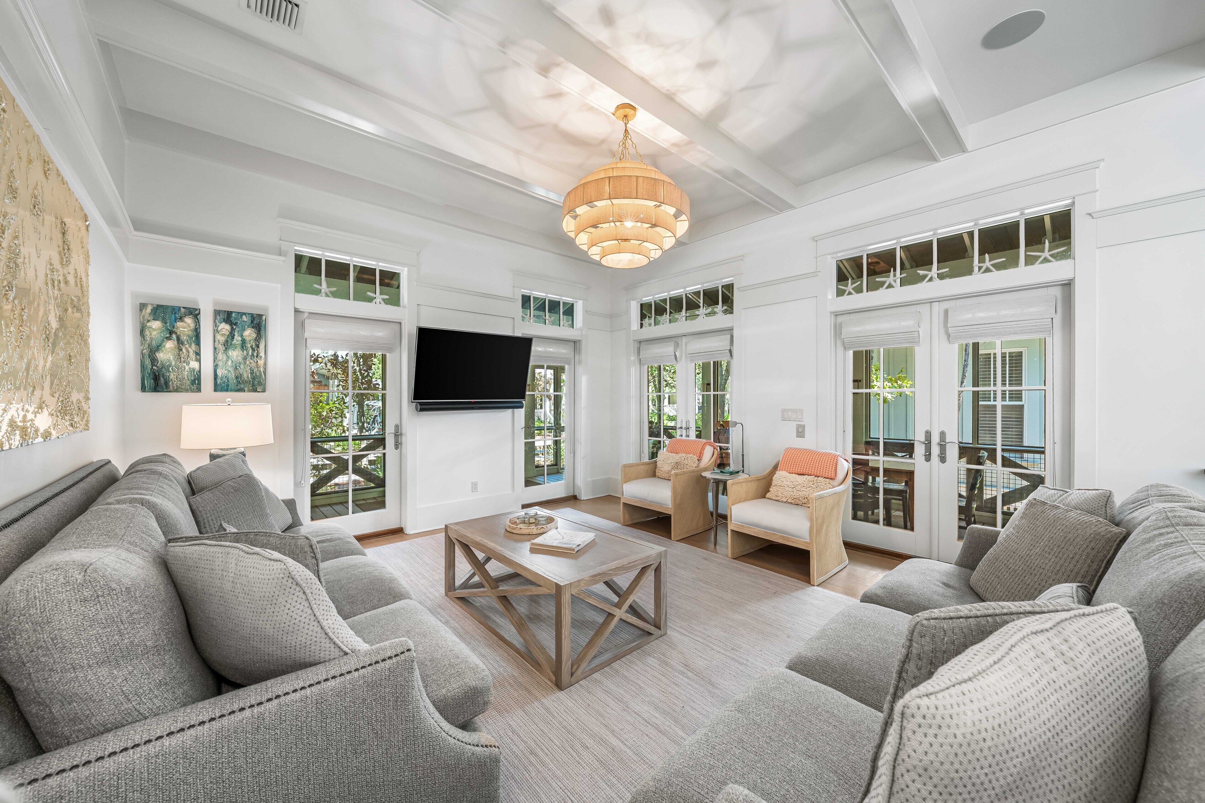 Split Life Crisis Where The Beach Solves Everything | Steps To Camp Watercolor + Free Tram Service - Seaside, FL