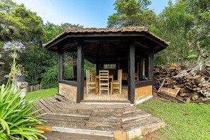 Opções para refeição ao ar livre