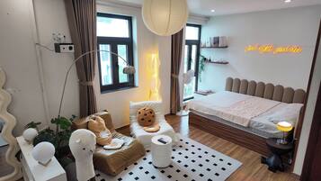 Quarto Duplo Nobre, varanda, Vista para a cidade | Secretária, cortinas/cortinados opacos, quartos insonorizados