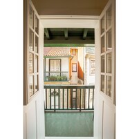 Apartamento Familiar, varanda, Vista para a cidade | Terraço/pátio interior