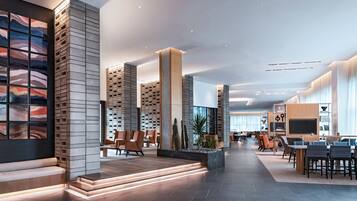 Sala de estar do lobby