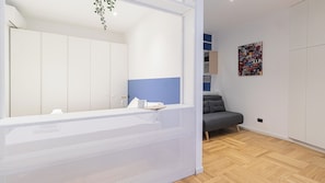Estúdio (0 Bedroom) | Área de estar | TV