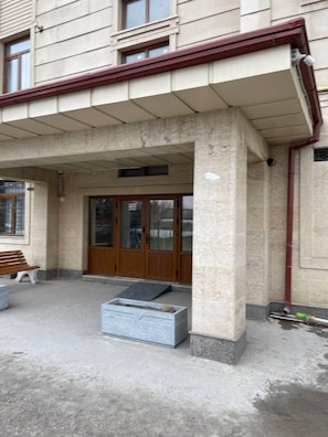 Fachada da propriedade