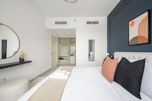 Apartamento Comfort | Lençóis de algodão egípcio, roupa de alta qualidade
