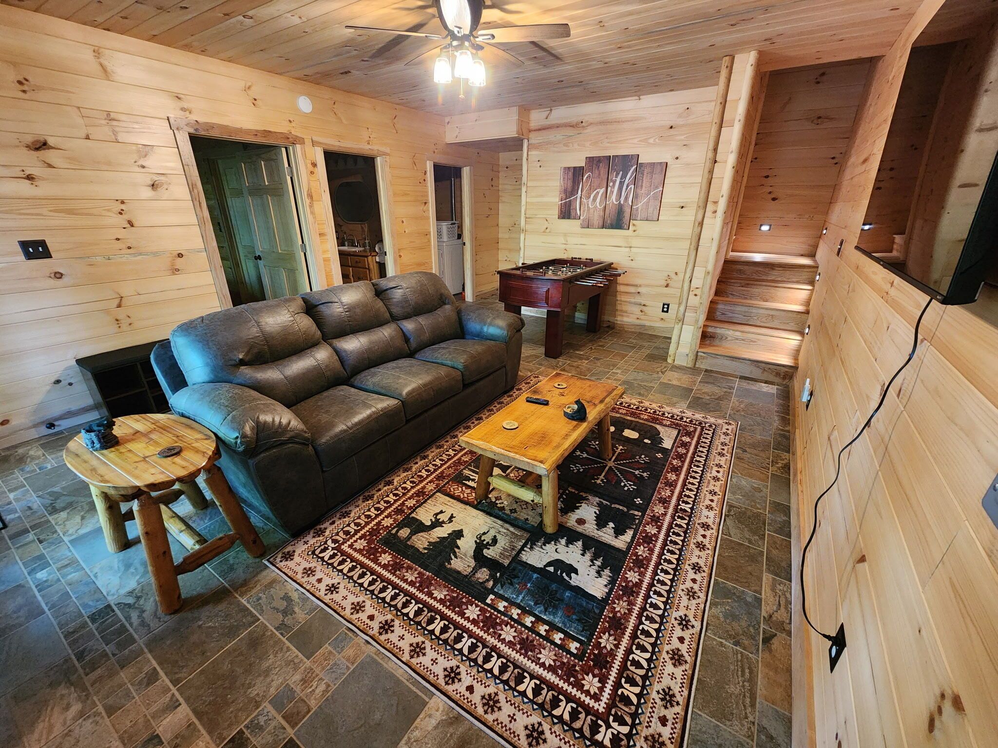 Cedar Cross Cabins 2 Bed 2 Bath Log Home. New Build In Historic French Lick, In - French Lick, IN