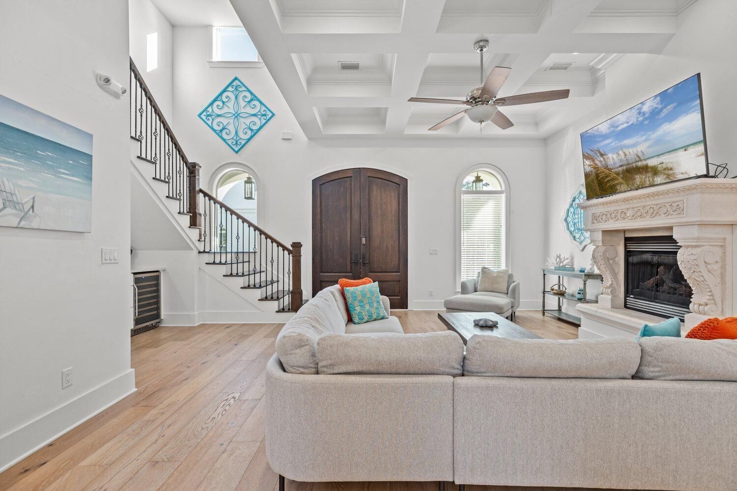 Casa, várias camas (Sea Esta Villa) | Sala de estar