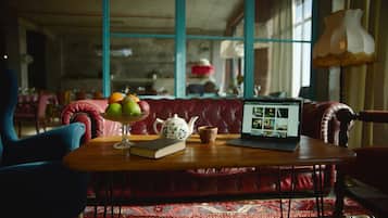 Sala de estar do lobby