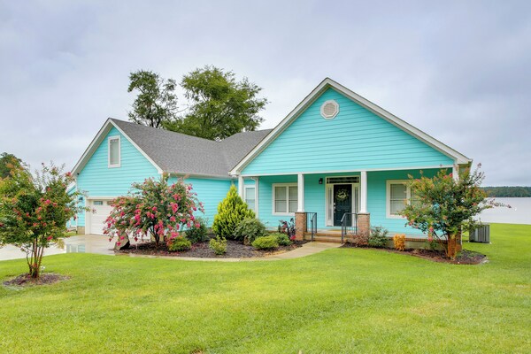 Lakefront Home W/ Hot Tub & Dock In Cross Hill! - Lake Greenwood State Park, Ninety Six