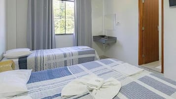 Wi-Fi de cortesia, roupa de cama