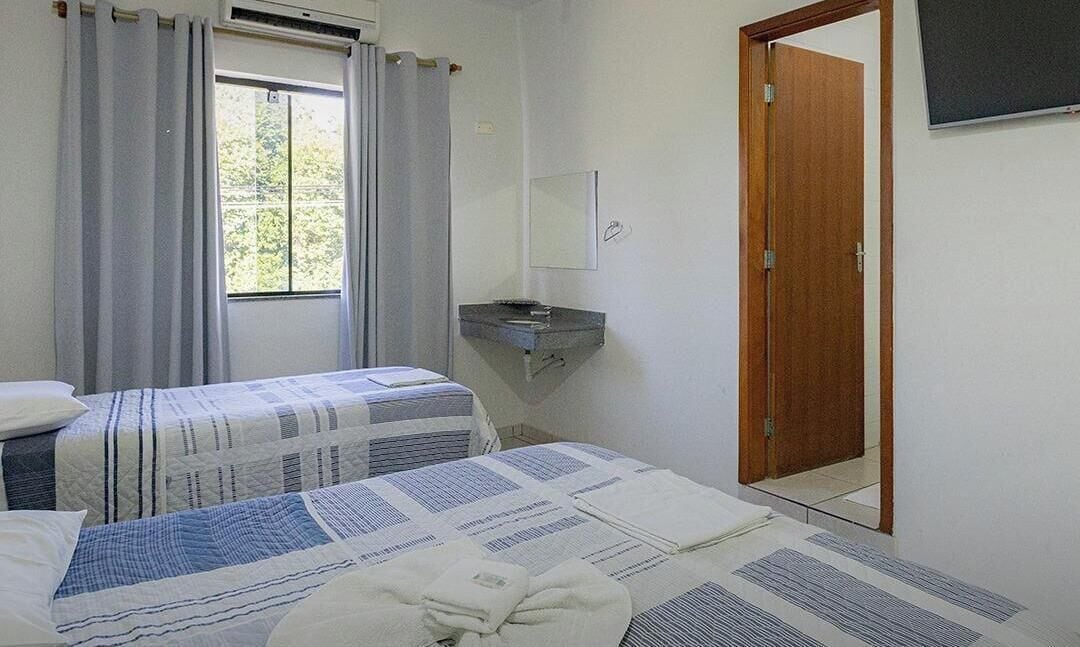 Quarto casal exclusivo, 1 cama de casal, ar-condicionado | Wi-Fi de cortesia, roupa de cama