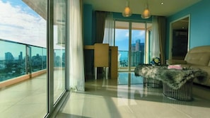 Apartamento, 2 quartos, acessível, fumadores | Sala de estar