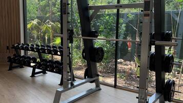 Apartamento, 1 quarto, acessível, varanda | Estúdio de fitness