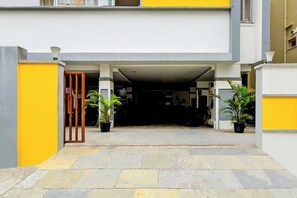 Entrada do alojamento