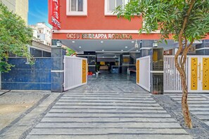 Entrada do alojamento