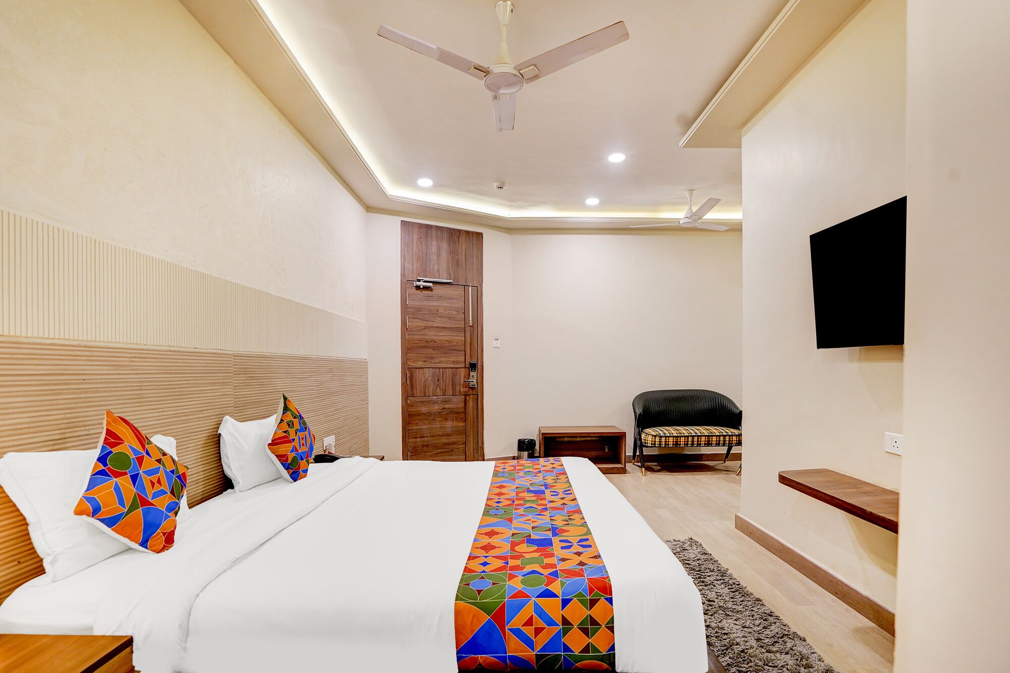 Lençóis de algodão egípcio, roupa de alta qualidade, cofre no quarto 