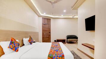 Lençóis de algodão egípcio, roupa de alta qualidade, cofre no quarto