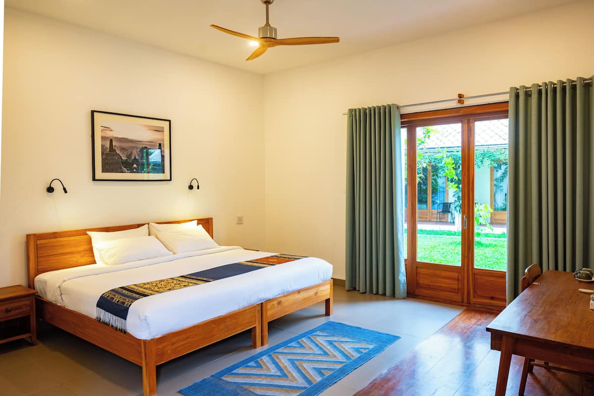 Suite Familiar, vista para o jardim