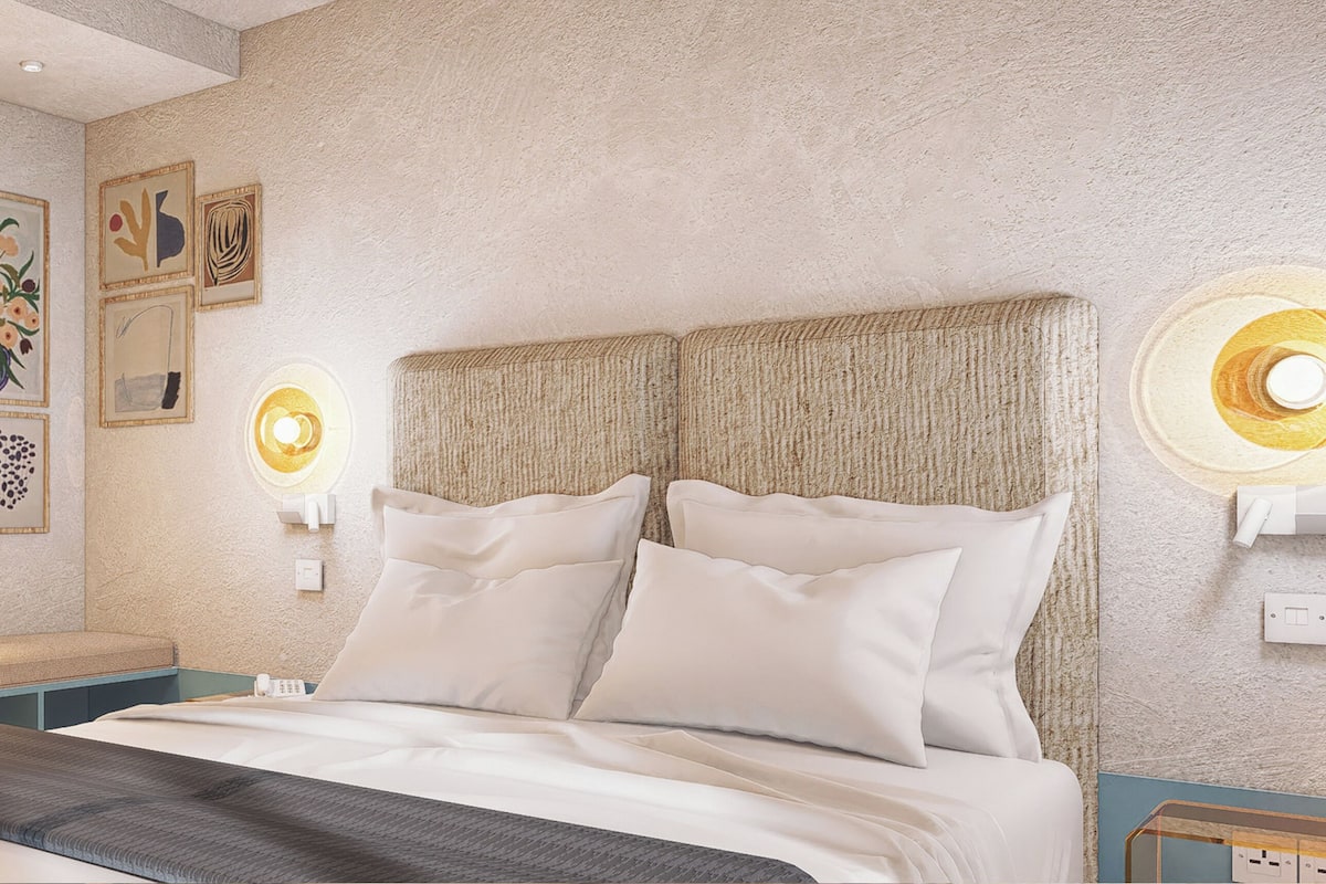 Minibar, cofre no quarto, secretária, cortinas/cortinados opacos