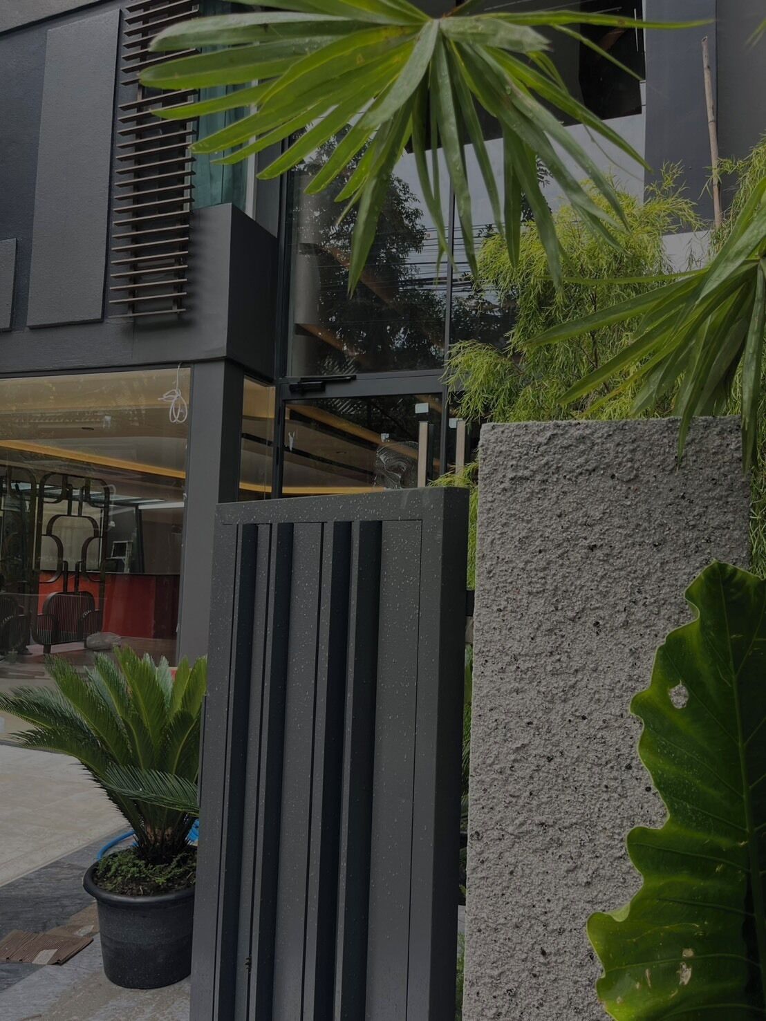 Fachada da propriedade