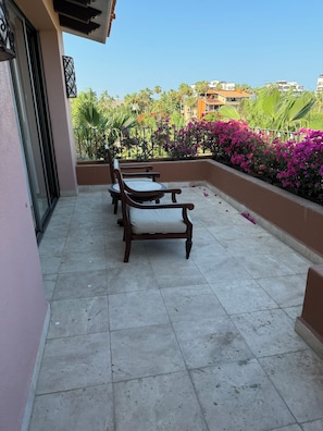 Penthouse Presidencial, vista para o oceano | Terraço/pátio interior
