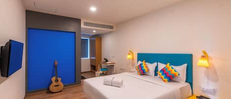 Quarto casal luxo | Wi-Fi de cortesia