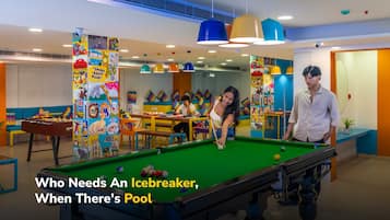 Sala de estar do lobby