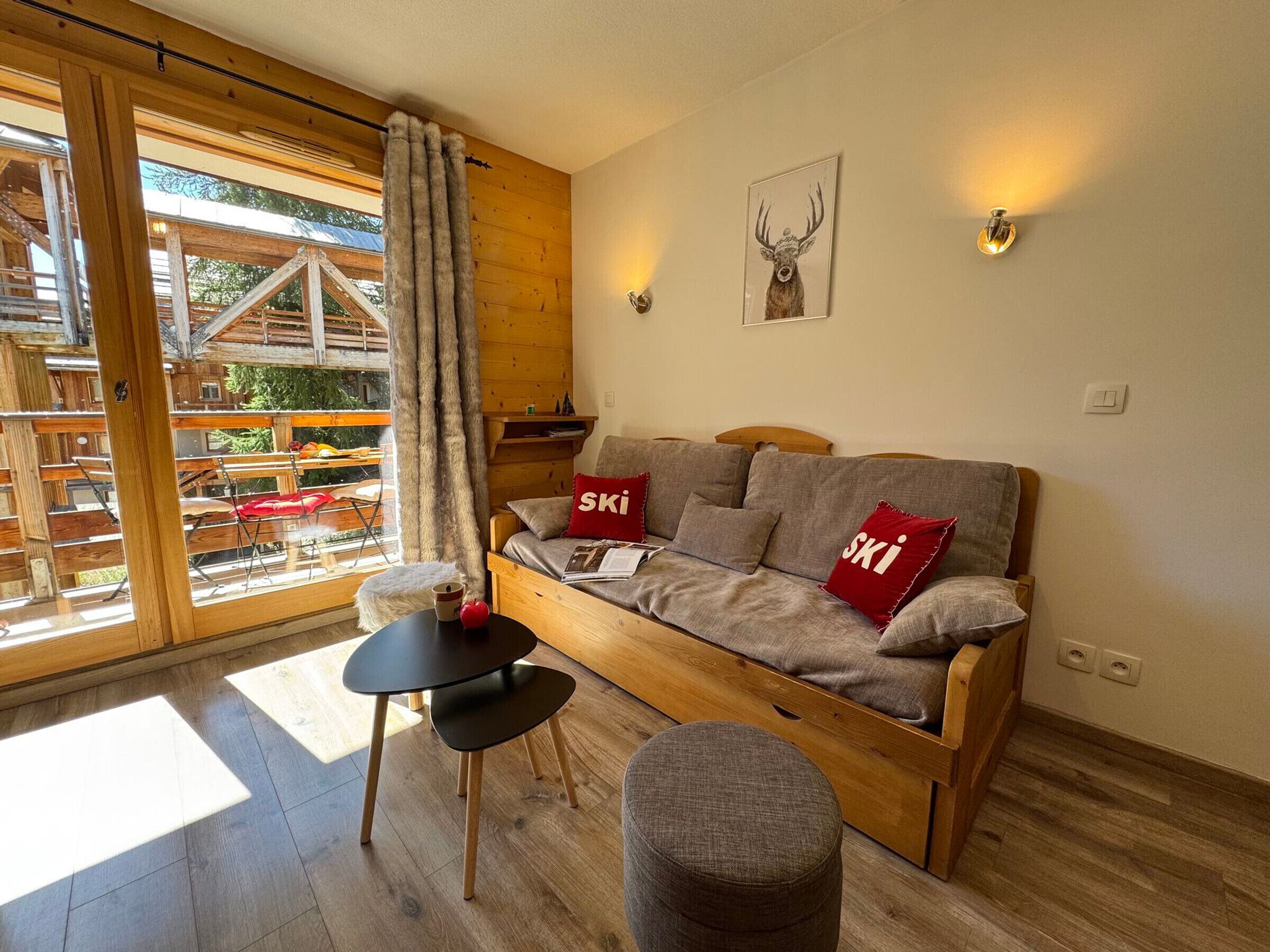 Appartement Cosy à Vars Pour 4 Personnes Avec Balcon Ensoleillé - Vars