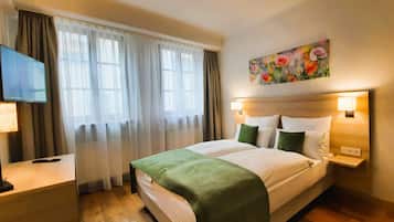 Quarto casal luxo, 1 cama Queen, vista para a cidade | Banheiro