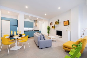 Apartamento, 1 quarto | Sala de estar